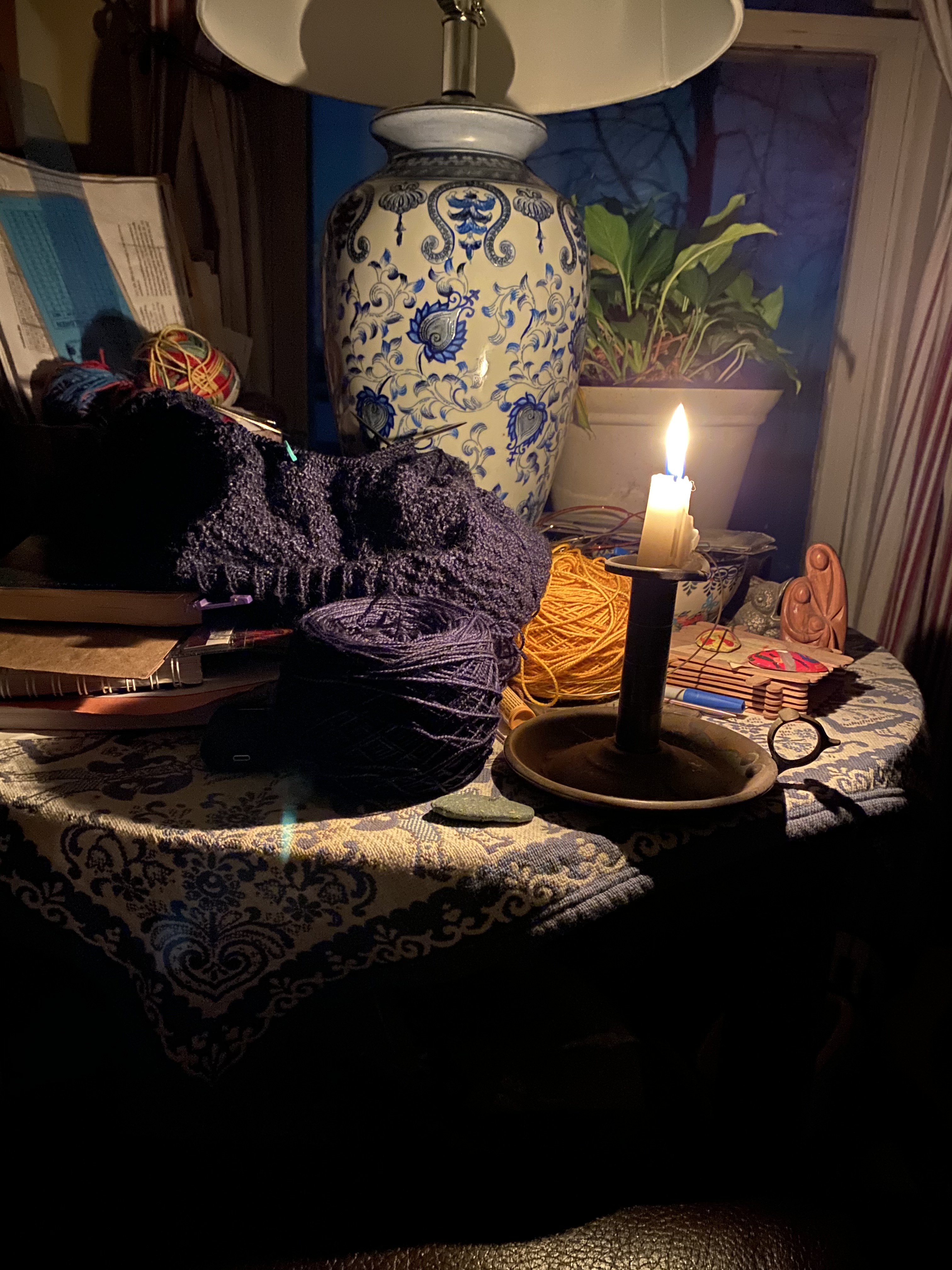 Knitting in the Dark – Rev. Georgia Carney – Contemplative Knitting